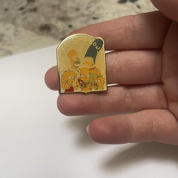 Jewelry | Collectible The Simpsons Tm 199 Lapel Tack Pin Matt Groening ...